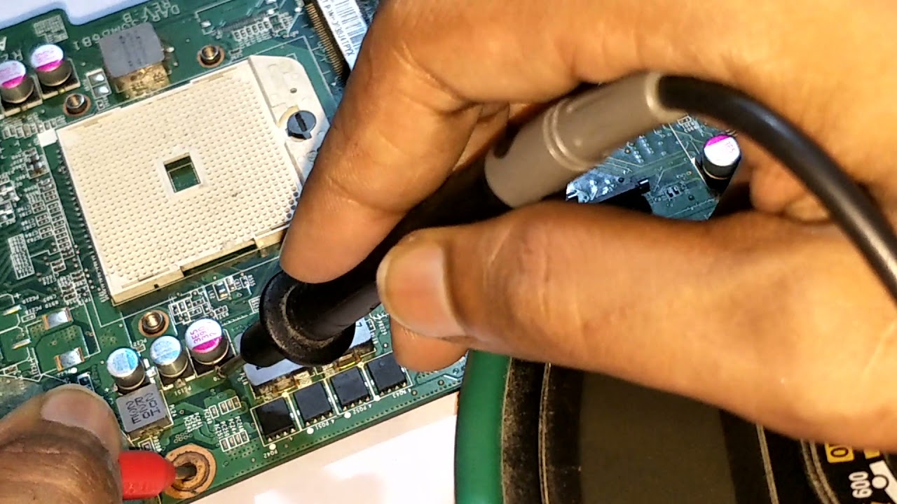 Basic Electronic Component In Laptop Motherboard part -2 - YouTube