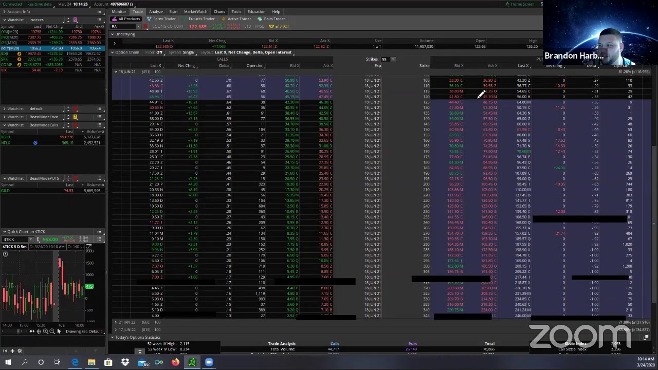 Brandon Harbaugh's Personal Meeting Room - YouTube