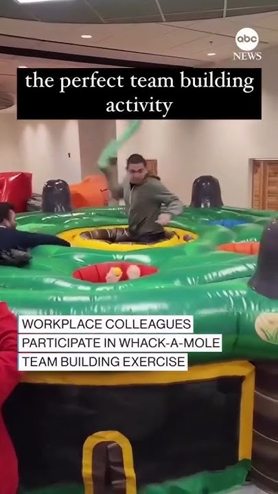 WANT TO HIT YOUR COWORKERS IN THIS BEST TEAM BUILDING EXERCISE EVER??? #shorts #comedyshorts # ...