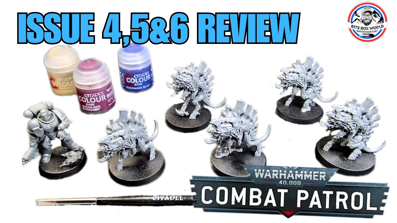 Warhammer 40k Hachette Partworks ISSUE 4, 5 & 6 - Combat Patrol - YouTube