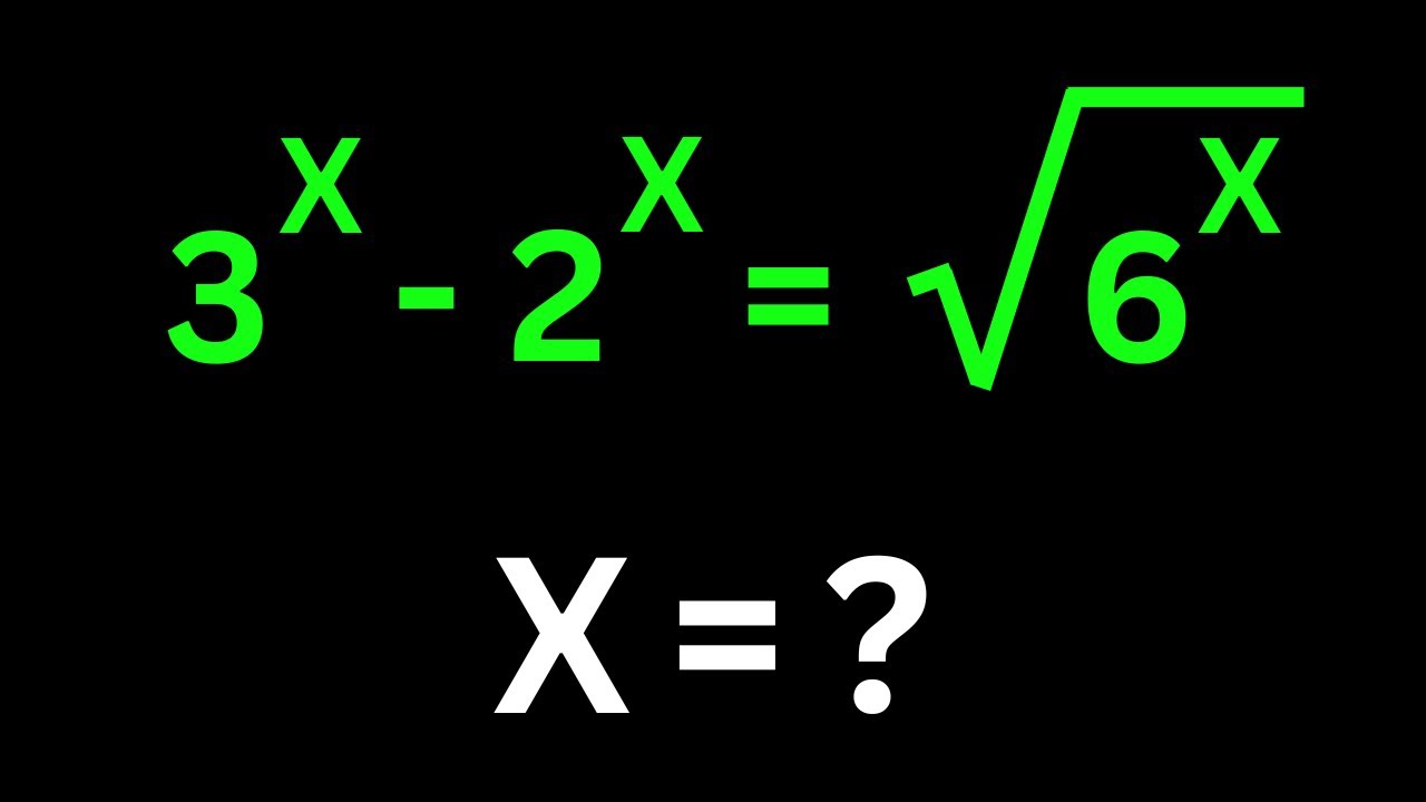 Extreme Algebra Question ... believe in the math - YouTube