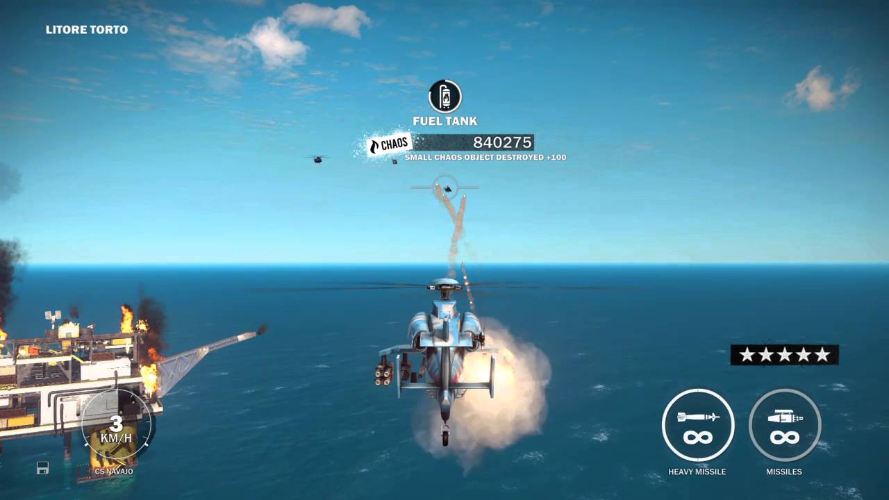Just Cause 3 - Helicopter War - YouTube