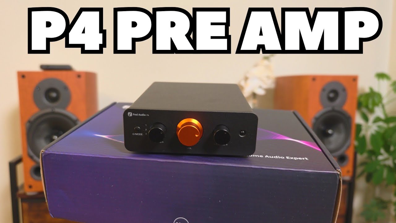 Fosi Audio p4 - Is This The Best Analog Preamp Money Can Buy? - YouTube