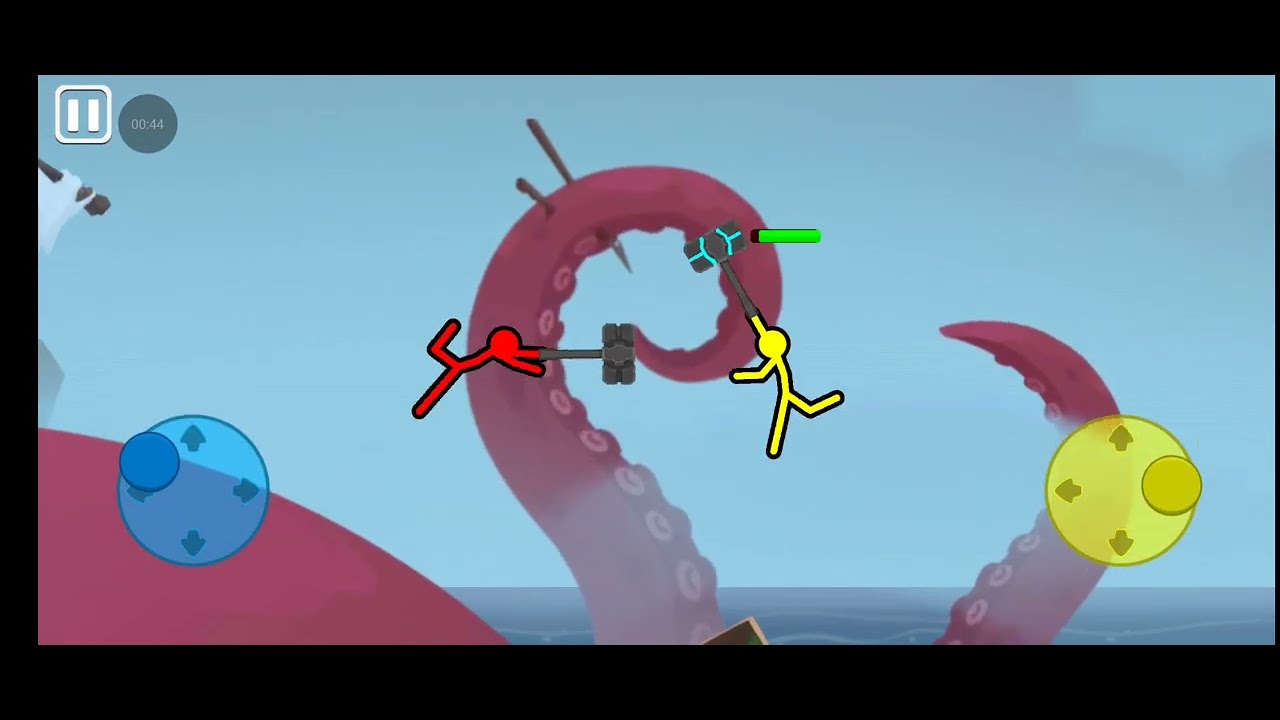 Simon and raddy plays supreme duelist stickman - YouTube