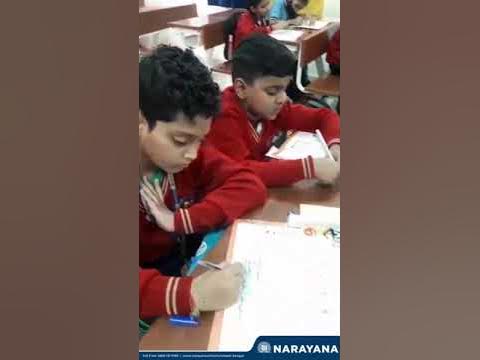 Our e-Champs are mastering the power of bar graphs at Narayana School - Bally - YouTube