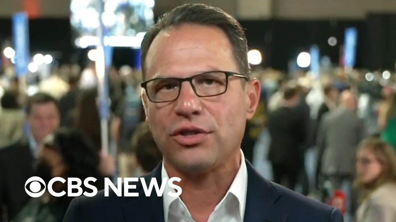 Pennsylvania Gov. Josh Shapiro assesses Harris' debate performance - YouTube