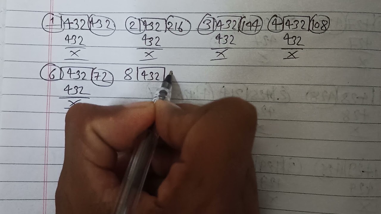 Factors Of 432 YouTube factors-of-432-youtube