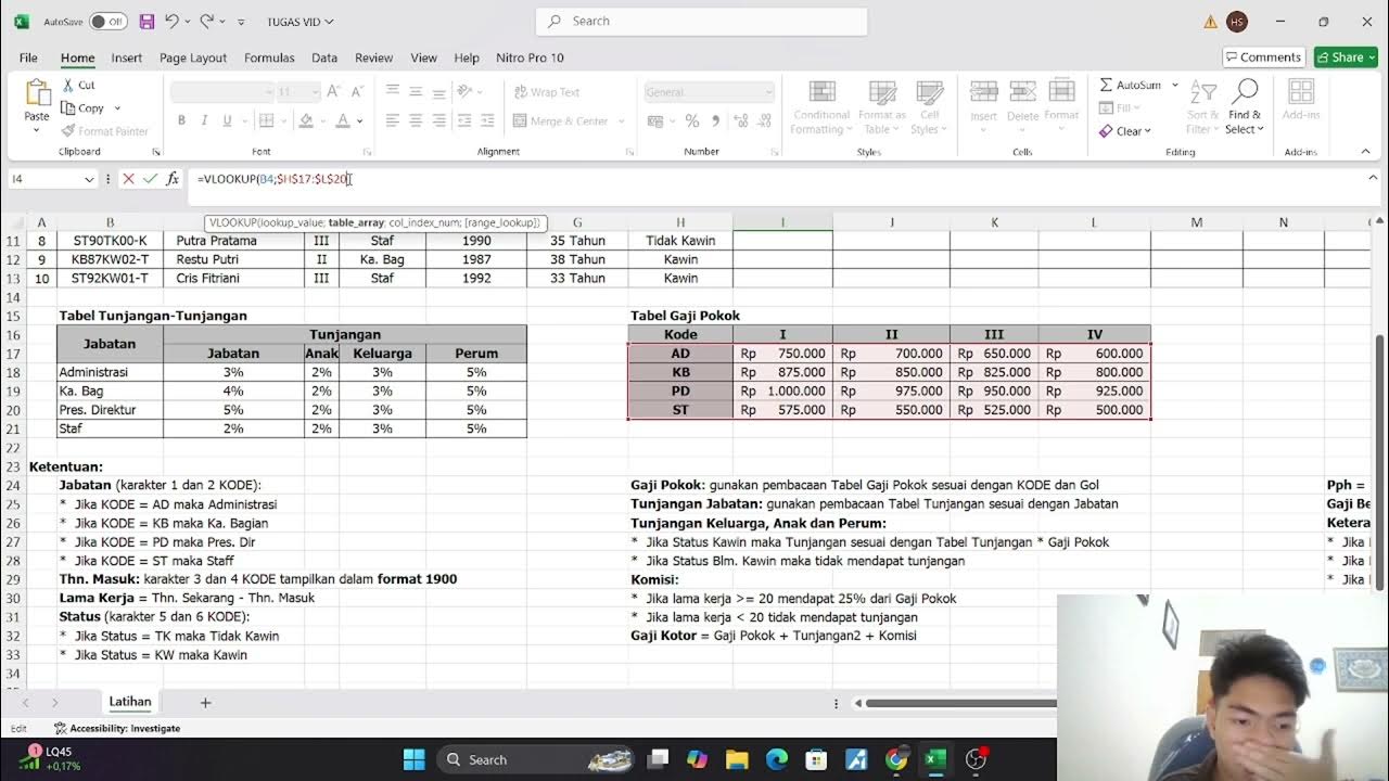 cara menggunakan excel - YouTube