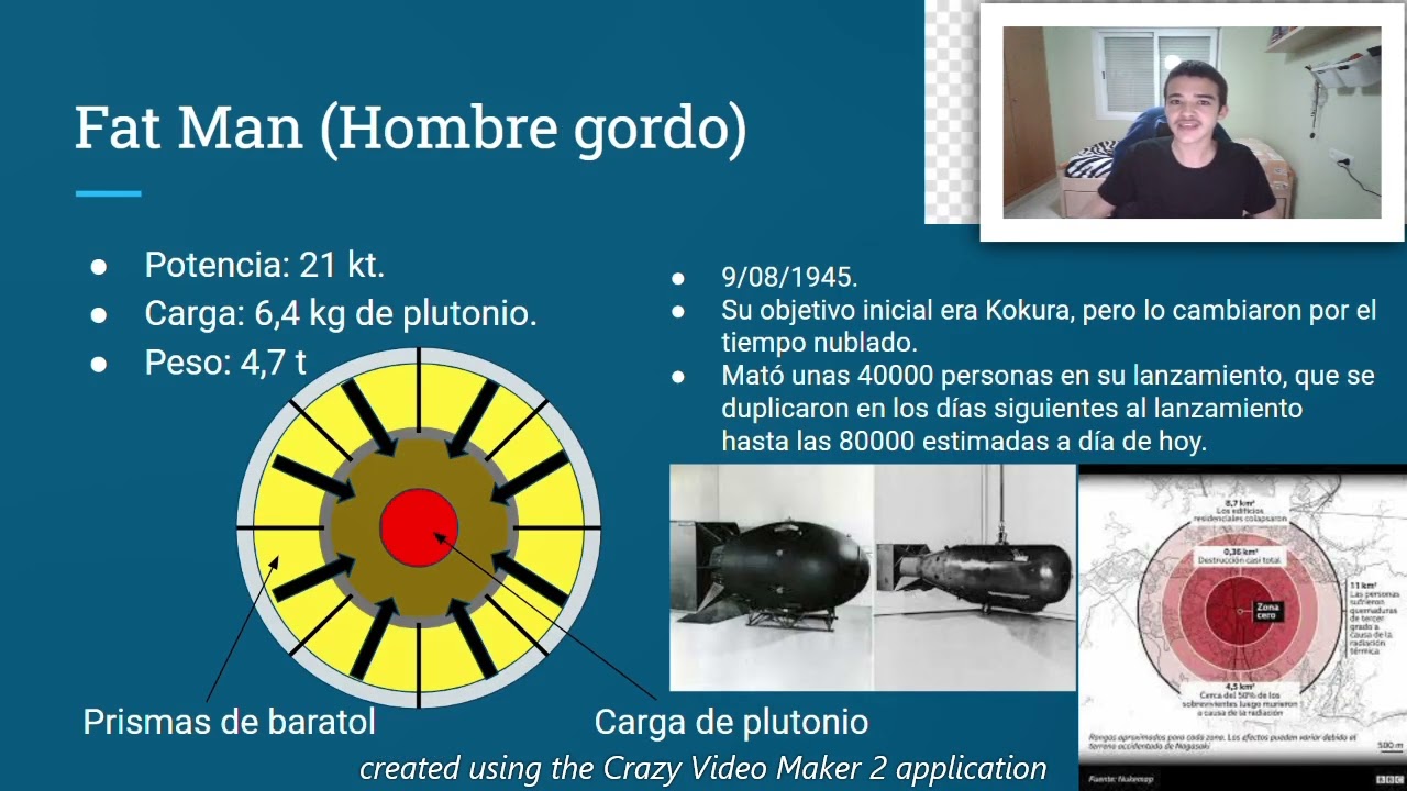 ¿Cómo funcionaban Little Boy y Fat Man? - YouTube