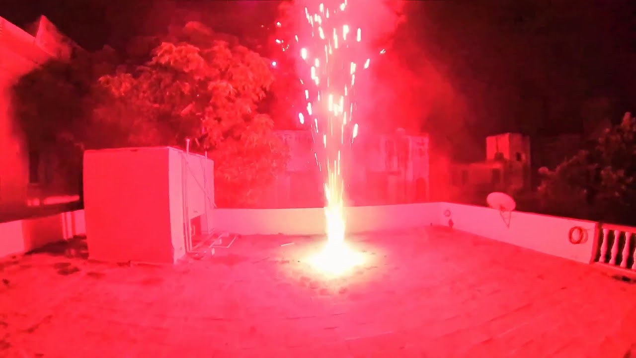 Ayyan Fireworks - Preview of Code Red (Red Flower Pot) - YouTube