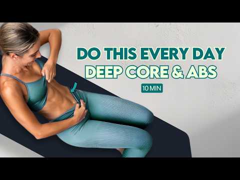 10 Min Daily Abs Workout with Lilly Sabri | At-home Workout