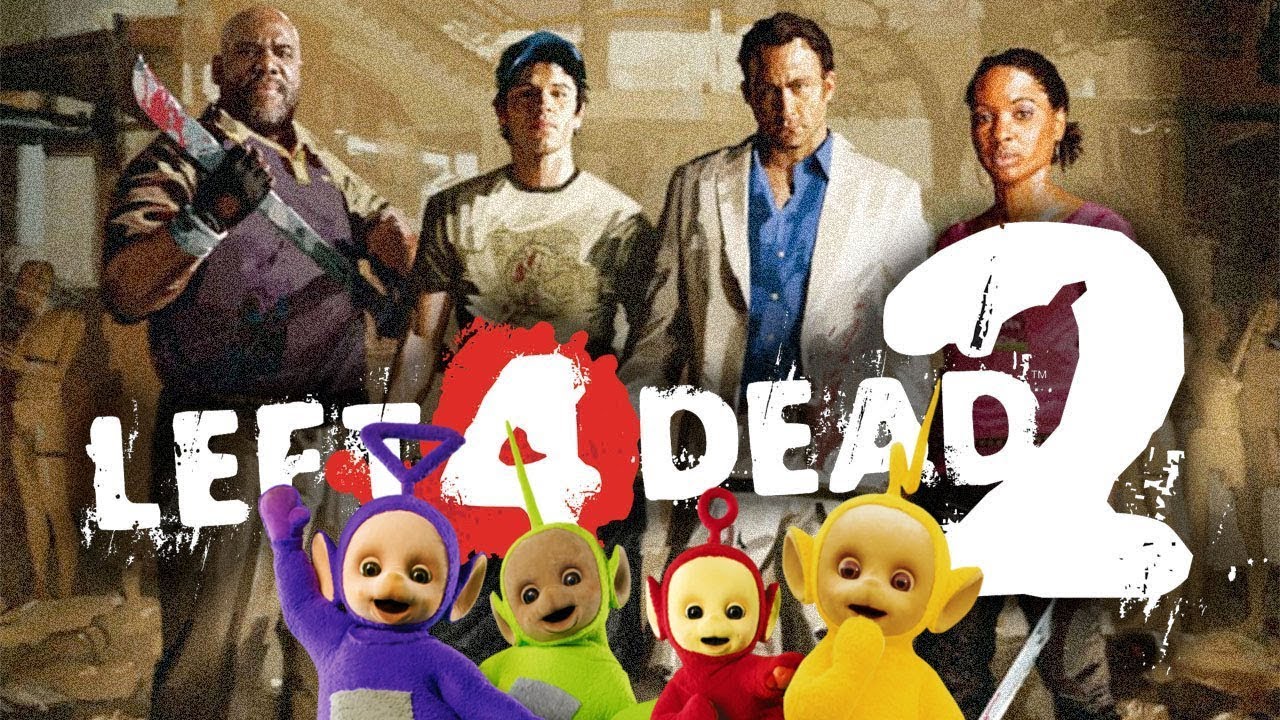 LEFT 4 DEAD 2 LIVESTREAM | TELETUBBY ZOMBIE MOD | ALL ZOMBIES ARE ...