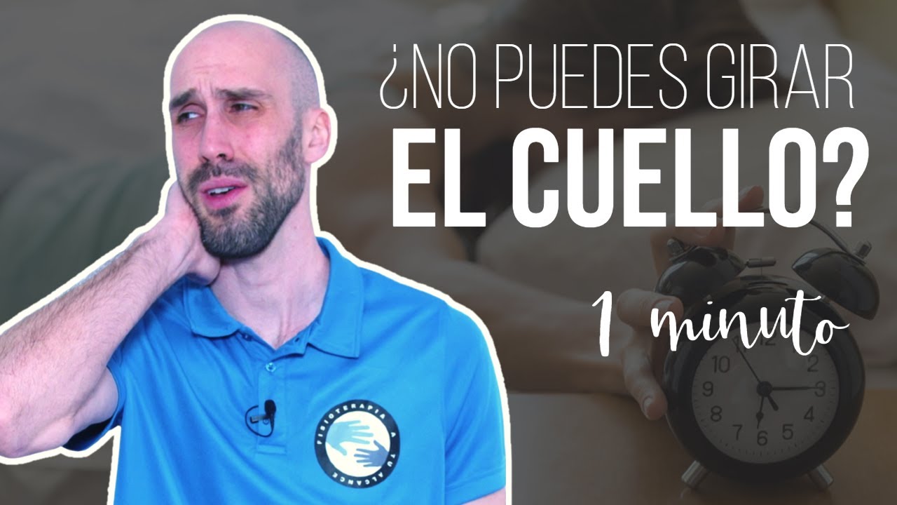 ¿Te cuesta girar la cabeza? Prueba esto - YouTube