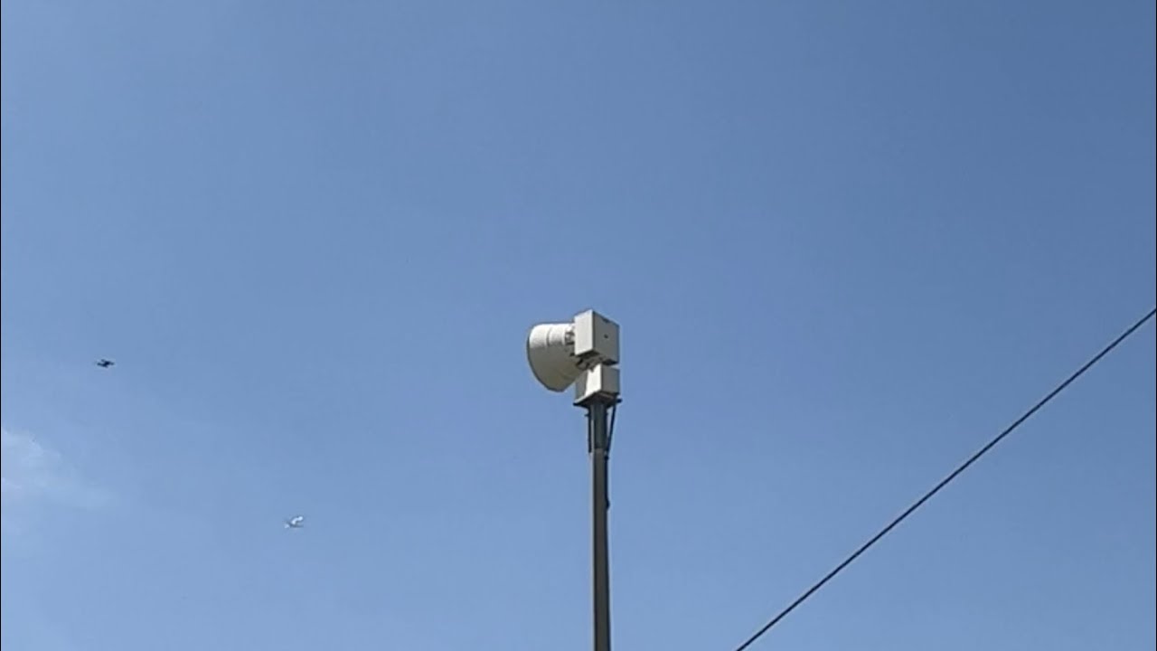 Federal Signal 2001-SRN CARROLLTON TEXAS 1 Minute alert ALERT 🫶🏻 - YouTube