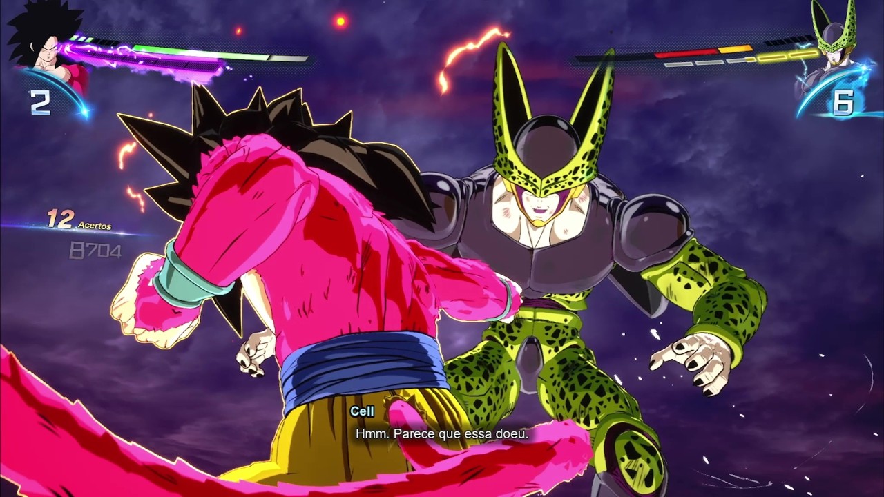 Epic Battle* Goku (GT) vs Cell Super Perfect in Dragon Ball Sparking ...