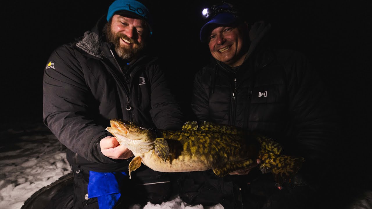 Day On The Ice | Chasing Eelpout with Durham and Rylander - YouTube