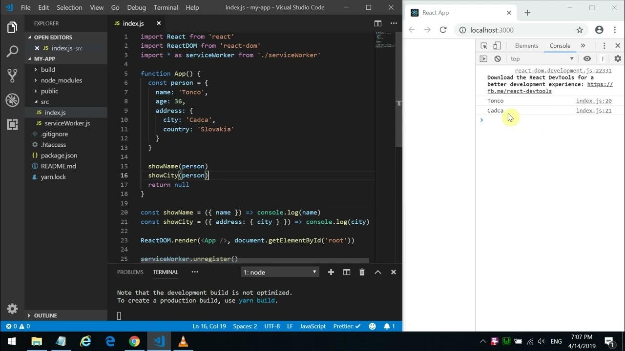 Javascript Es6 13 Javascript Es 6 Rest Operátor And Destructuring Youtube