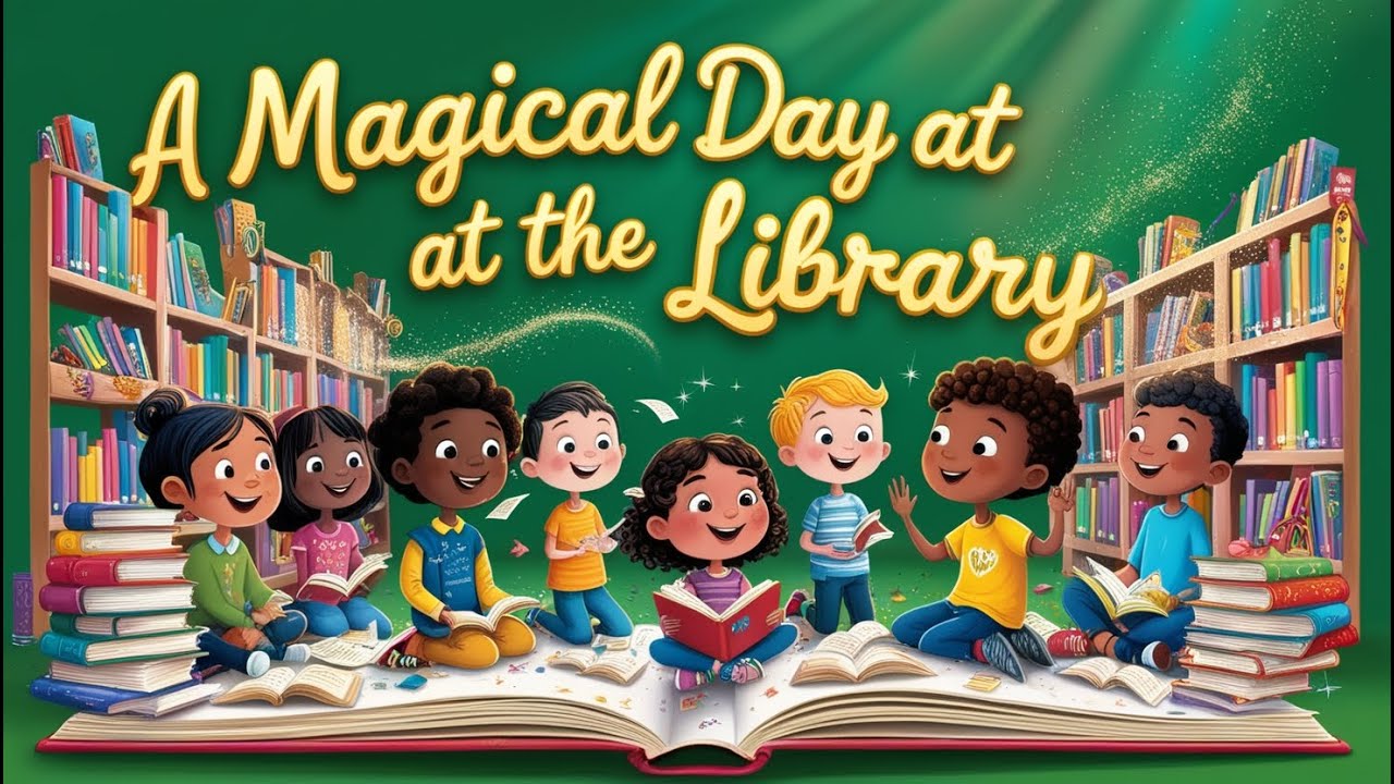A Magical Day at the Library - YouTube