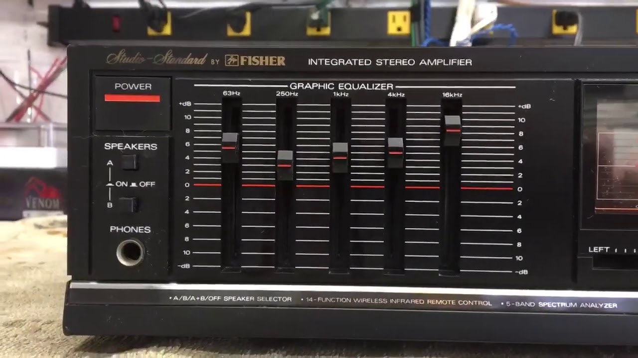 Fisher CA-862 Stereo Receiver - YouTube
