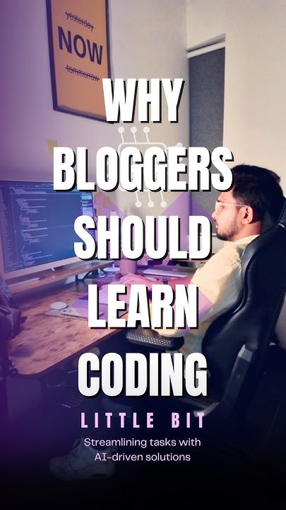 Why every blogger should learn coding (I’ll bit) in 2025? #blogger #coding - YouTube