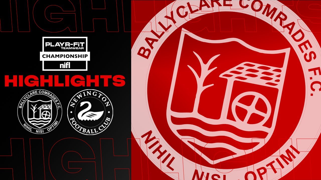 A strong display at home | Ballyclare Comrades 3 - 0 Newington FC ...