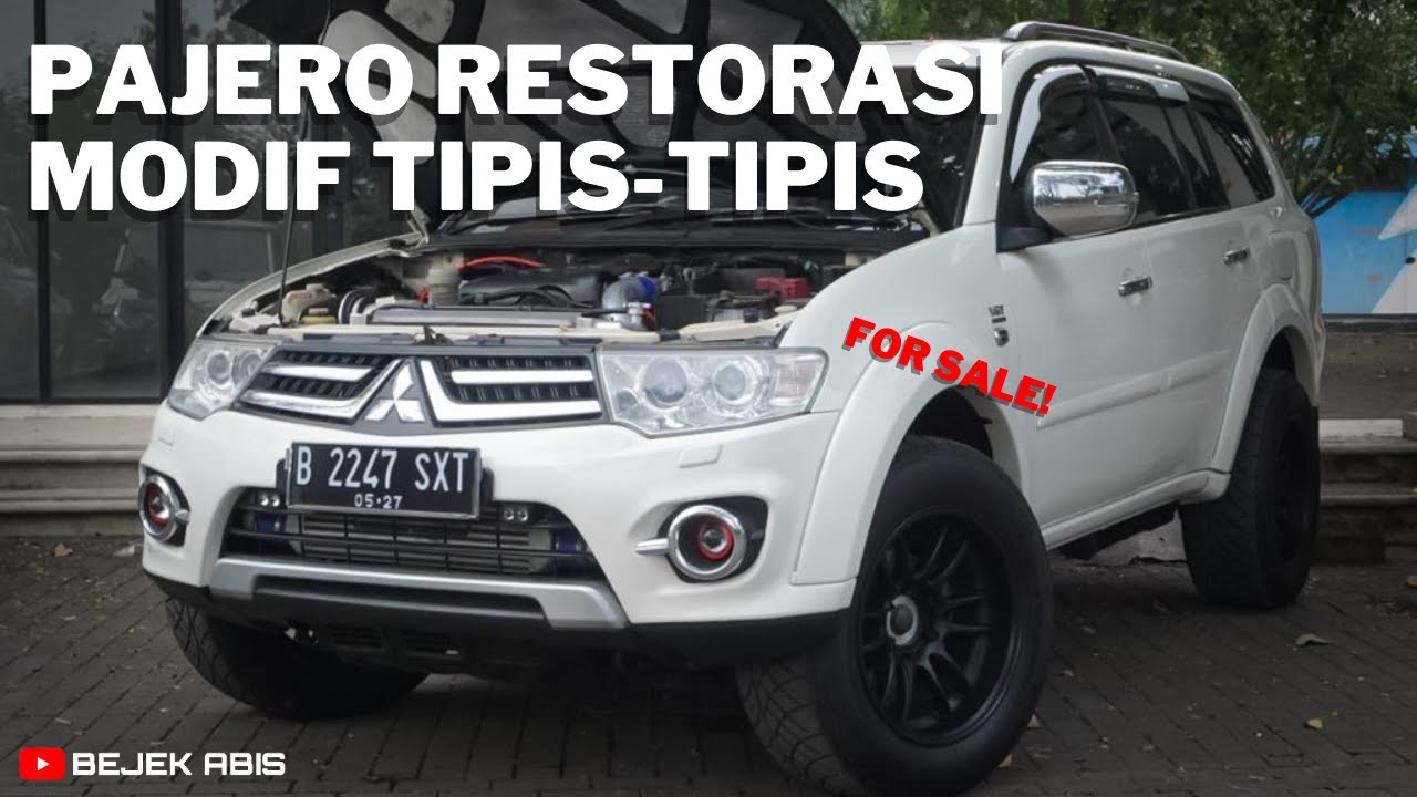 MITSUBISHI PAJERO DAKAR MODIFIKASI & RESTORASI - YouTube