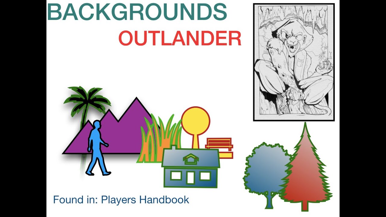 DND OUTLANDER BACKGROUND 5E - YouTube