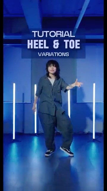 🐭footwork tutorial [heel & toe variations]👟 #footwork #step #shuffle ...