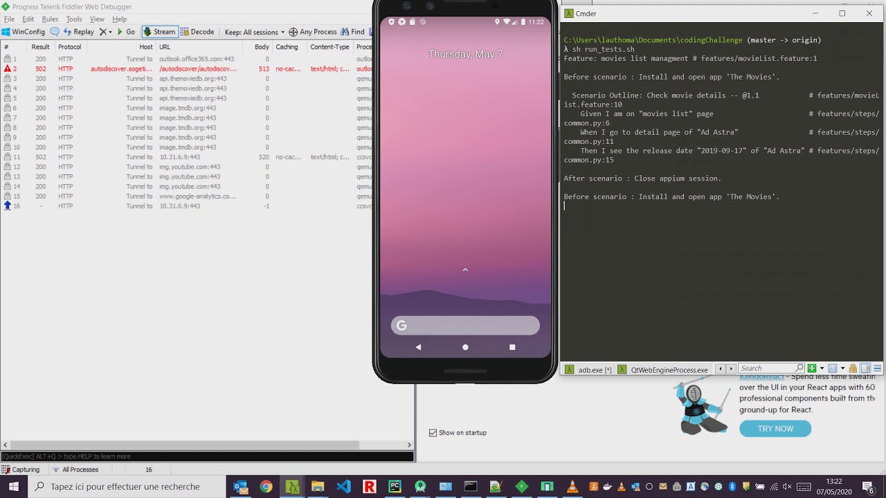 Android http traffic with fiddler - YouTube