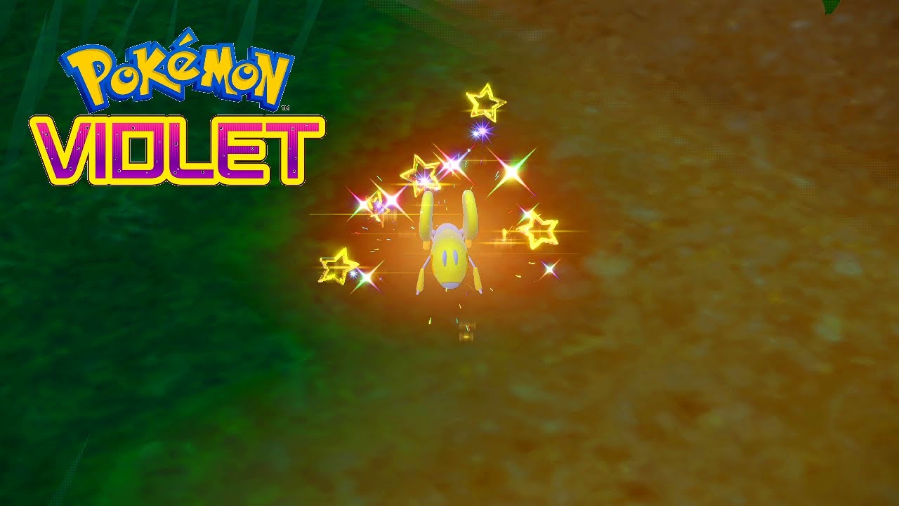 Shiny Nymble - Pokemon Scarlet and Violet - YouTube