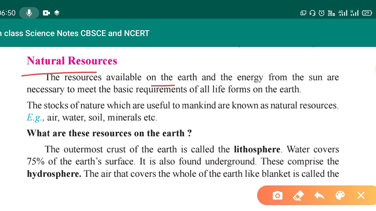 Natural Resources | Lecture 2 | Class 9 Science - YouTube