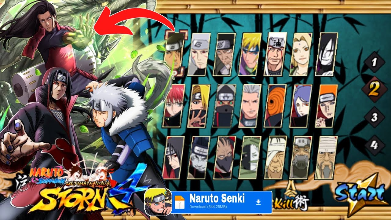 Download Naruto Senki Storm 4 Full Characters Mod 2025 - YouTube