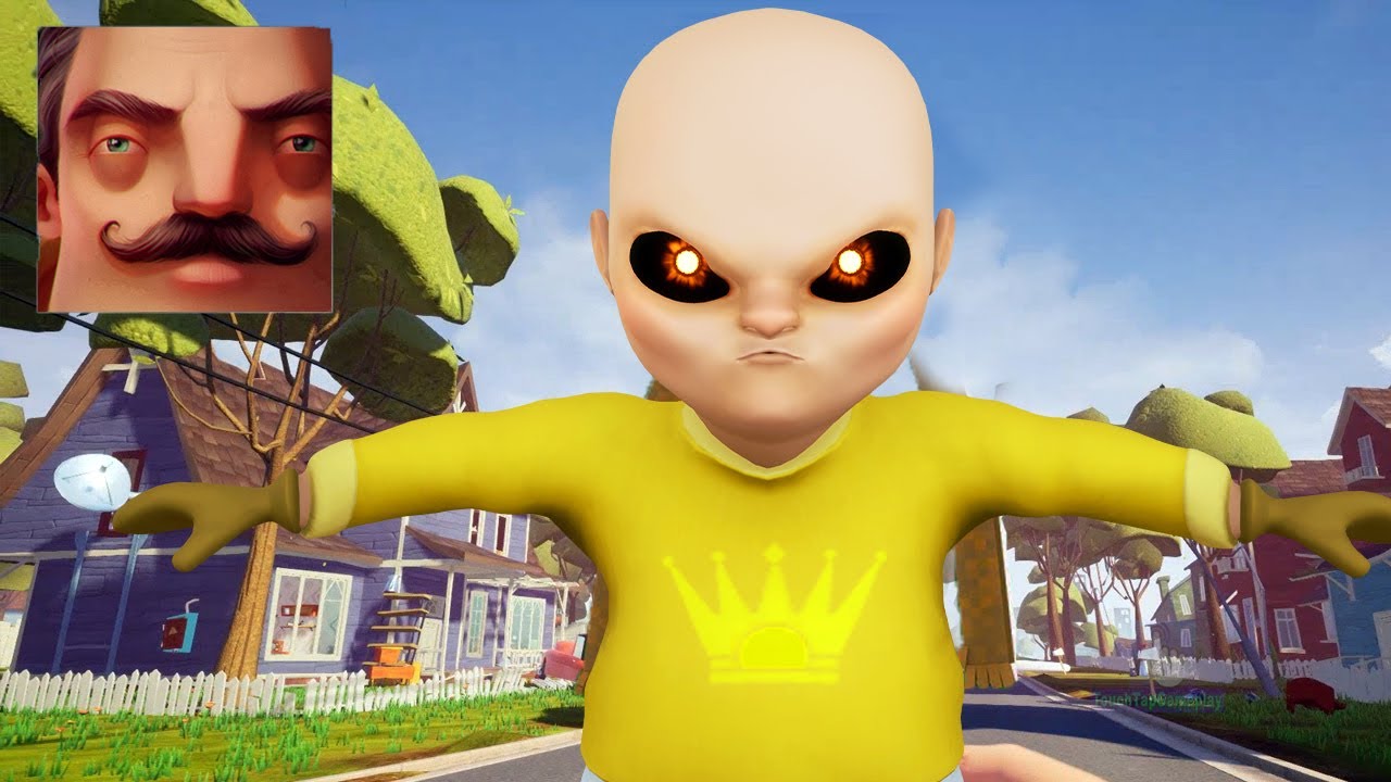 Hello Neighbor - My New Neighbor Baby In Yellow EXE Act 2 Gameplay ...