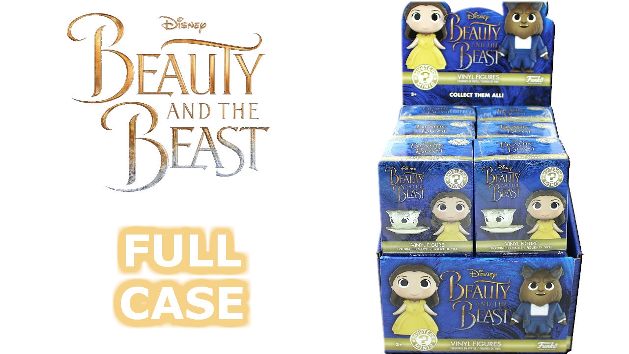 Disney Funko Mystery Minis Beauty and the Beast Full Case Unboxing ...