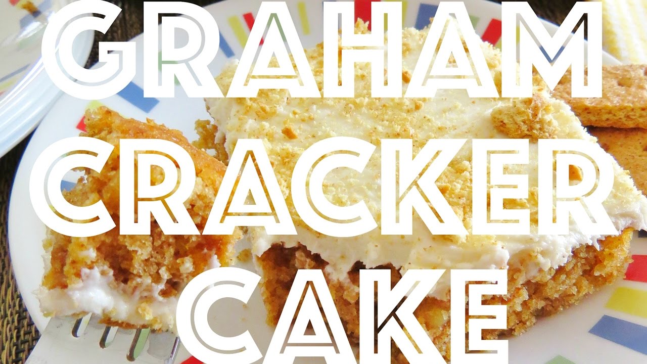 How to make: Graham Cracker Cake - YouTube