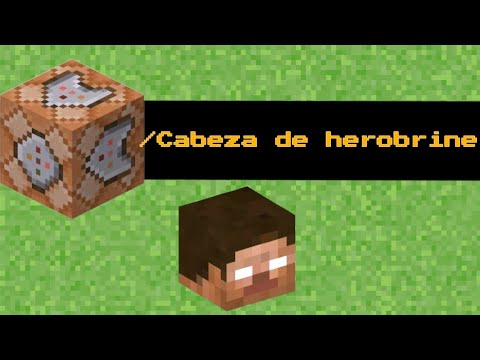 Como conseguir cualquier tipo de cabeza en Minecraft - YouTube