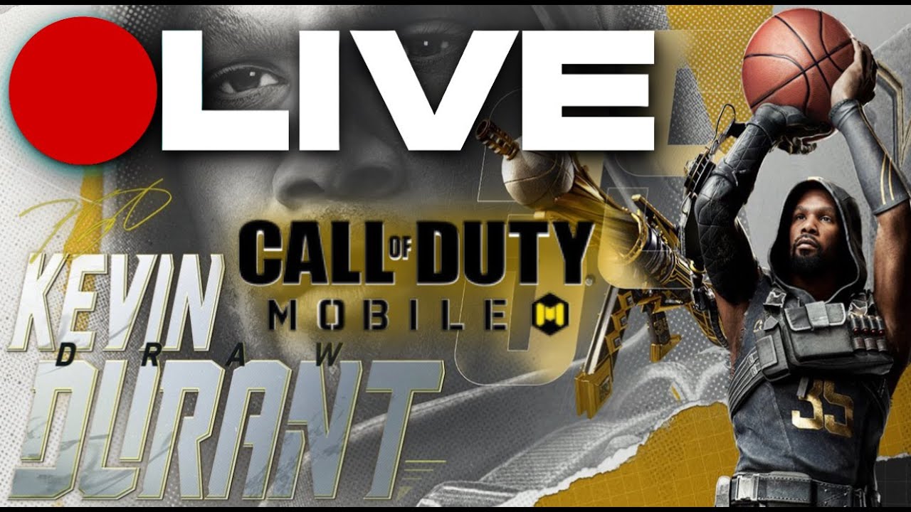 🔴 LIVE STREAMING NOW - KEVIN DURANT DRAW 🏀 & SEASON 5 GRIND 🎮🔥 #CODM # ...