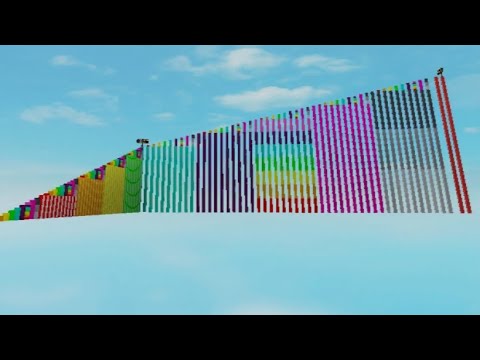 NUMBER BLOCK SCALE 1 TO 100 #NUMBERBLOCKROBLOX - YouTube