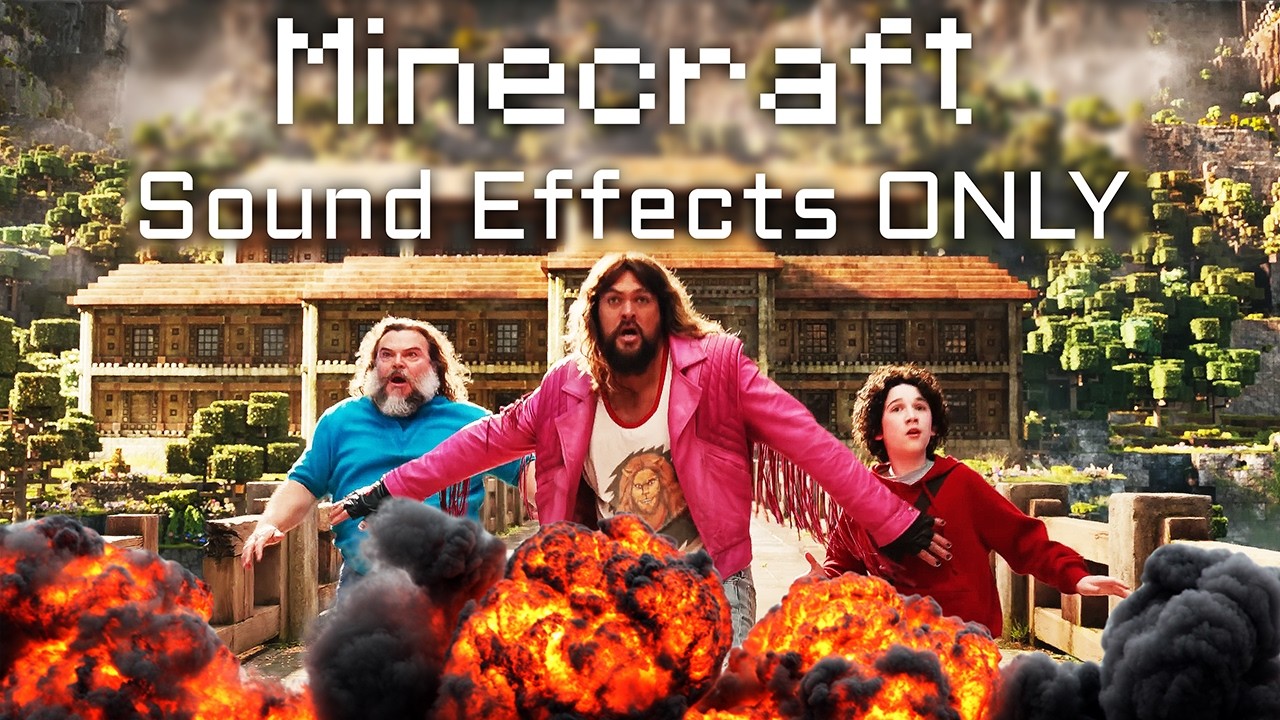 What Happens When You Add Minecraft Sound Effects to Movies - YouTube
