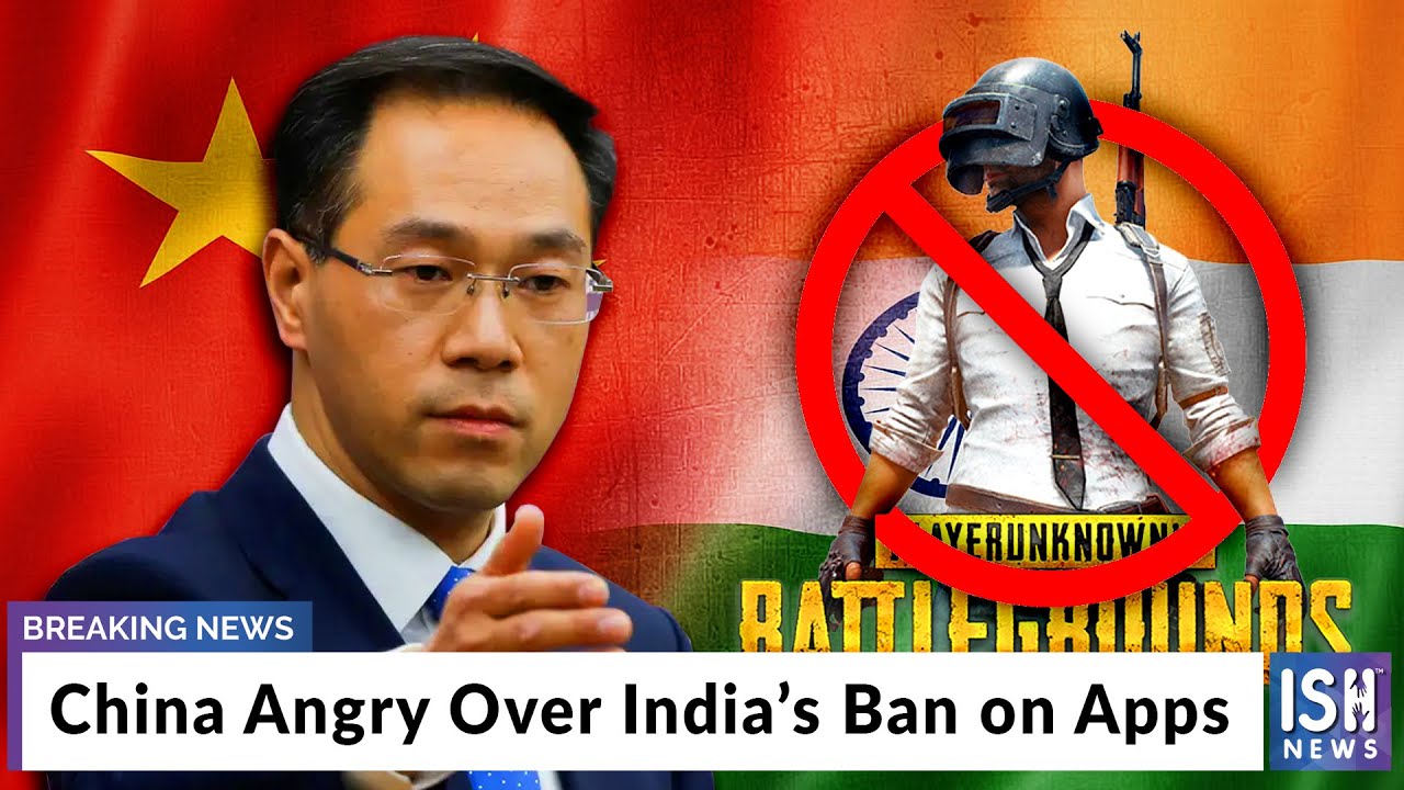 China Angry Over India’s Ban on Apps - YouTube