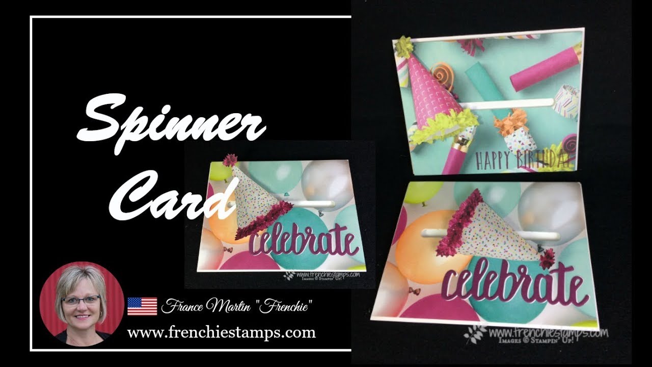 stampin'Up! Spinner Card - YouTube
