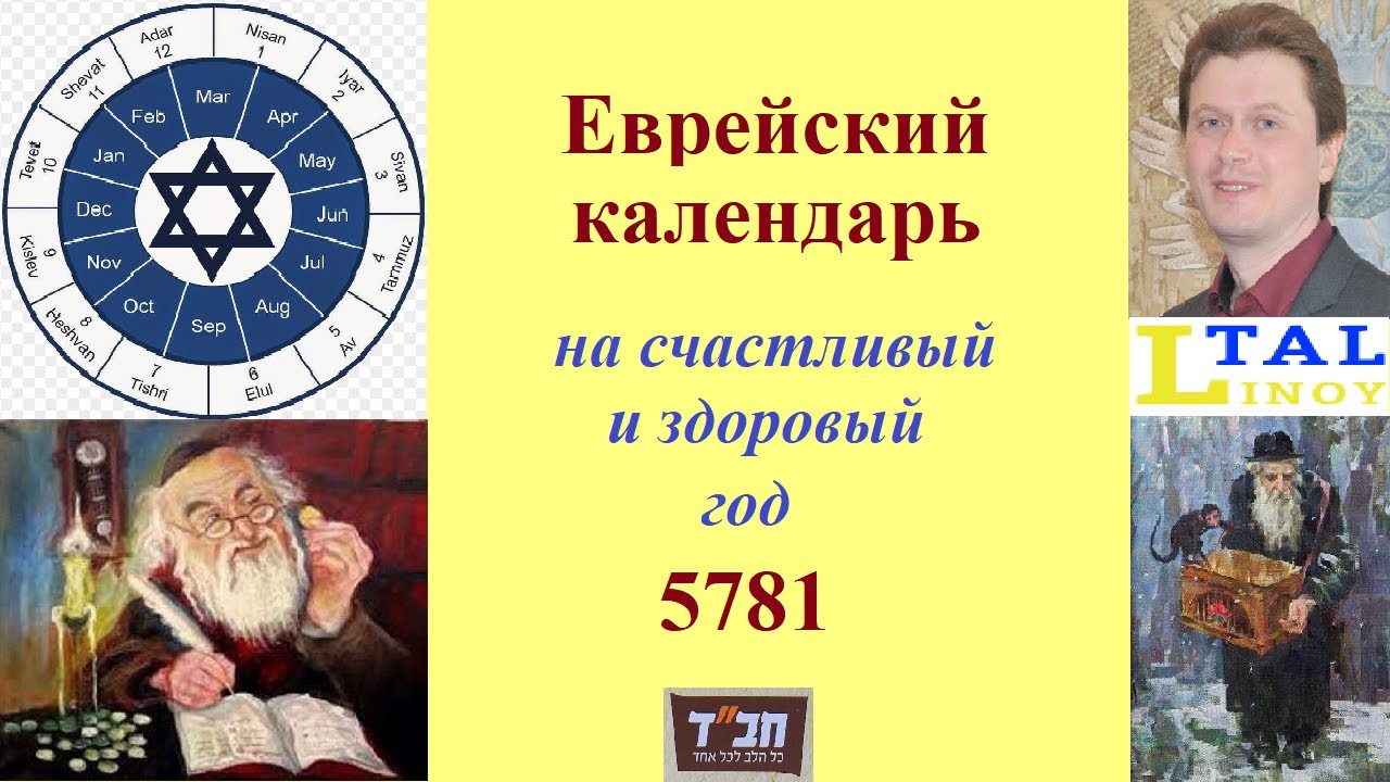 Потрясающий ЕВРЕЙСКИЙ КАЛЕНДАРЬ на счастливый 5781 год с проникающими ...