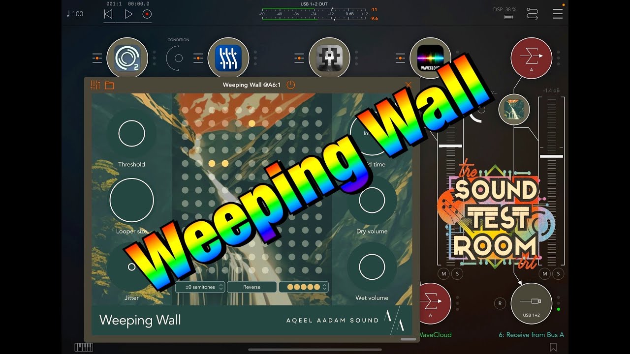 Weeping Wall - A Zen Garden Of Sound - Beautiful Ambient Looper - Tutorial & Demo for the iPad ...