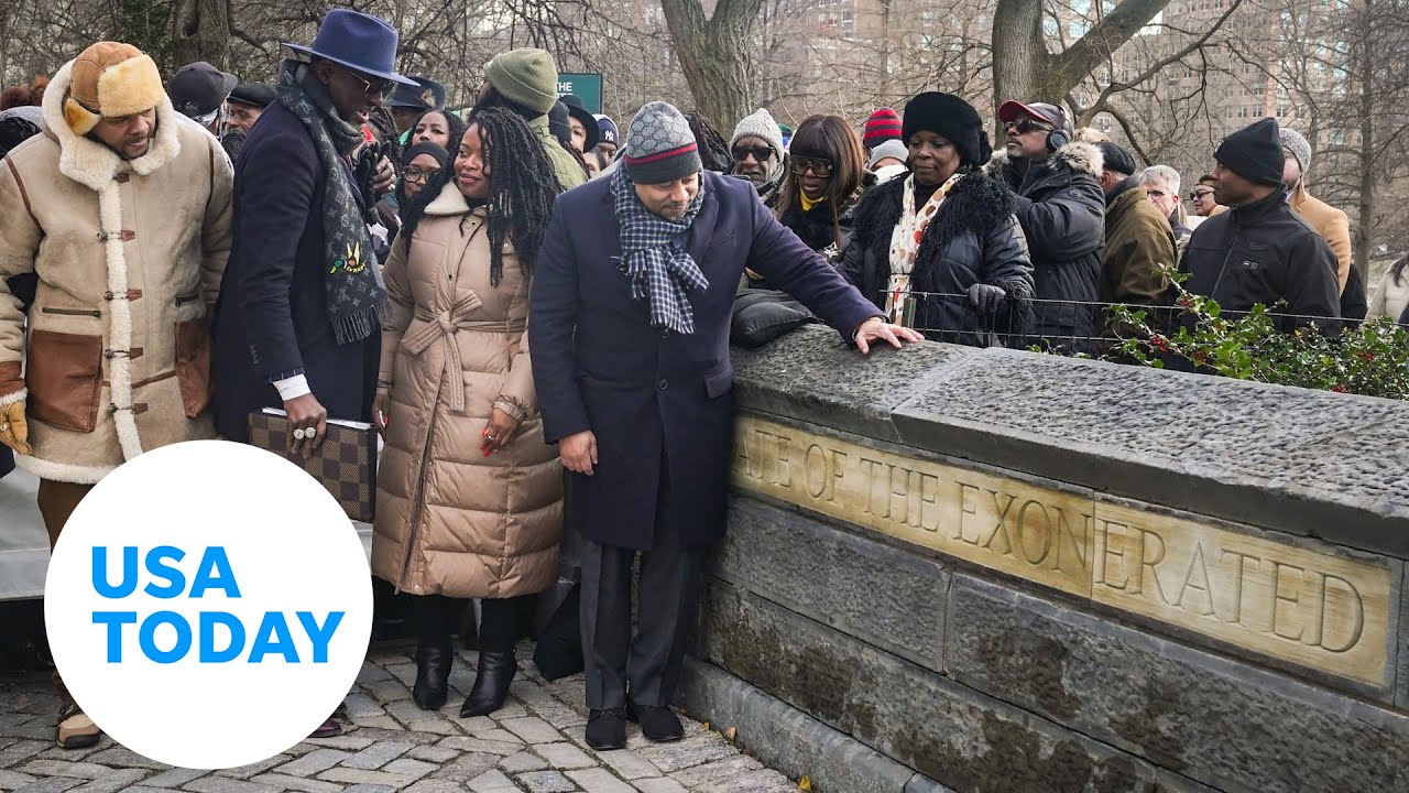 City of New York honors Central Park Five years after exoneration | USA ...