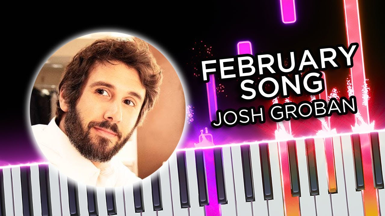 February Song (Josh Groban) - Piano Tutorial - YouTube