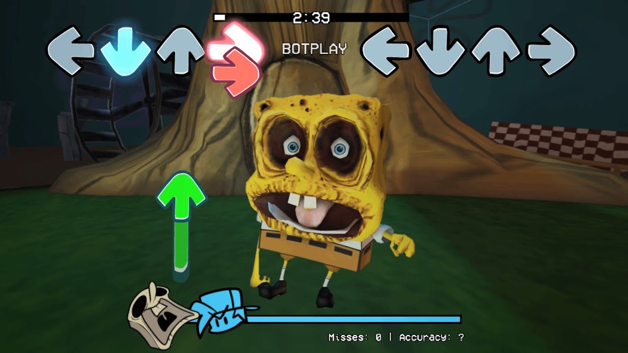 FNF: VS Dry Spongebob [Song: Dehydrated] Friday Night Funkin' – Mistful ...
