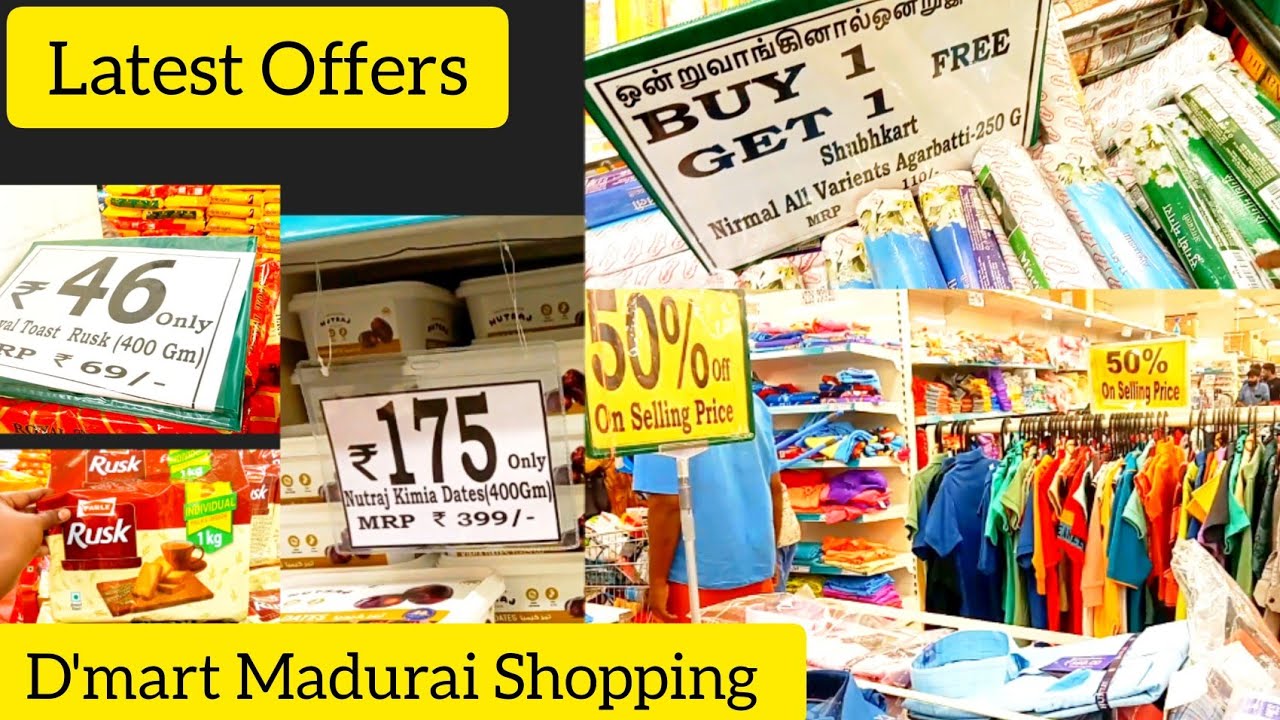 Dmart Madurai Shopping Tamil|Latest Offers|Kitchen Products Organizers# ...