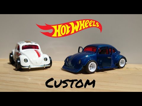 Volkswagen Beetle Open Doors Custom Hot Wheels - YouTube