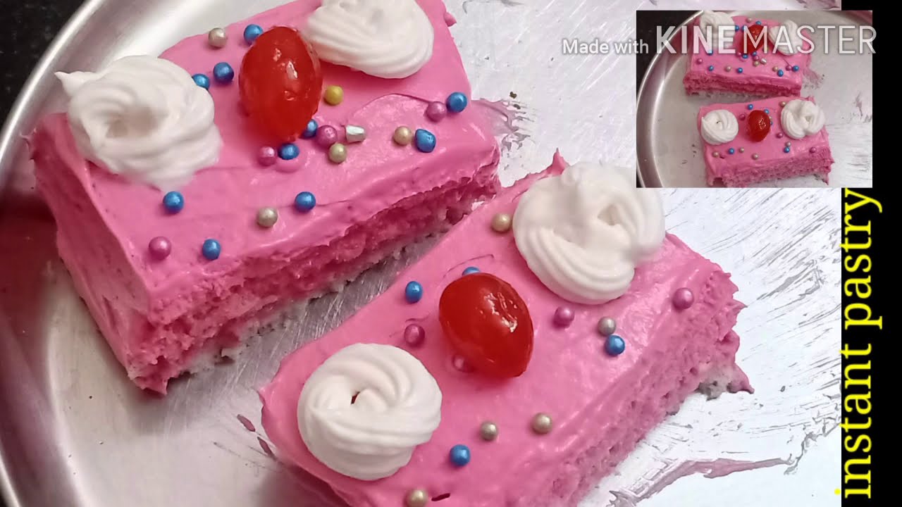 instant pastry recipe/how to make pastry at home. - YouTube