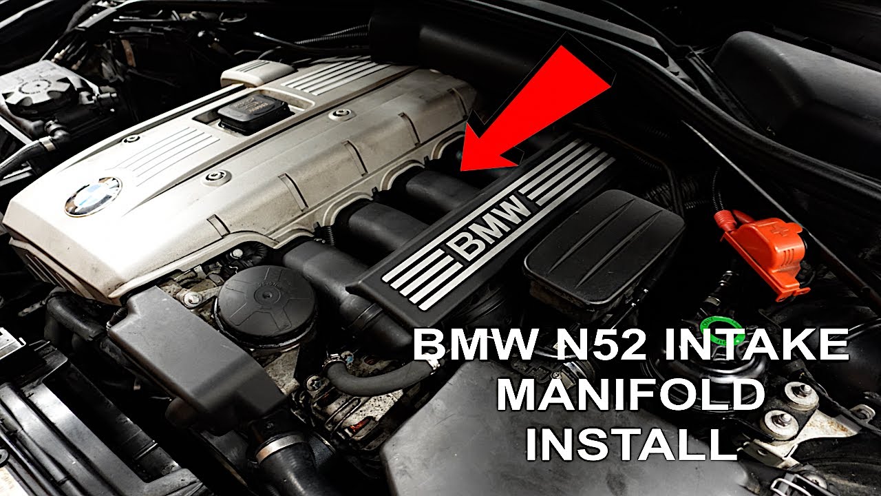 PUTTING BACK TOGETHER THE BMW N52 INTAKE MANIFOLD !! - YouTube